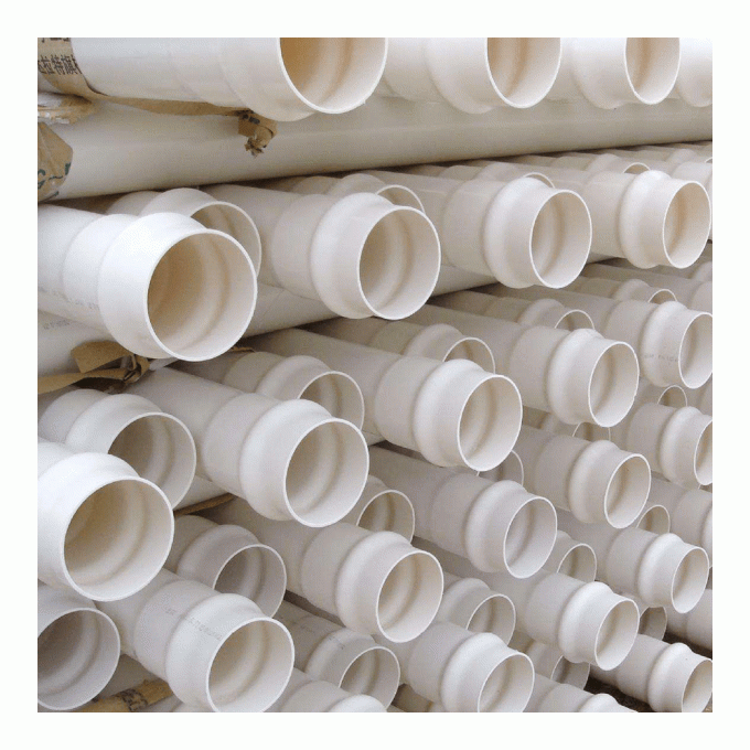 Sewage Networks UPVC Drainage Pipes De200mm UPVC Water Supply Pipe