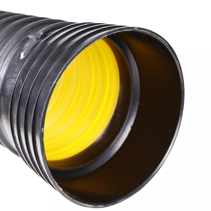 High Density Polyethylene HDPE Smooth Wall Pipe DN700 DN1200mm