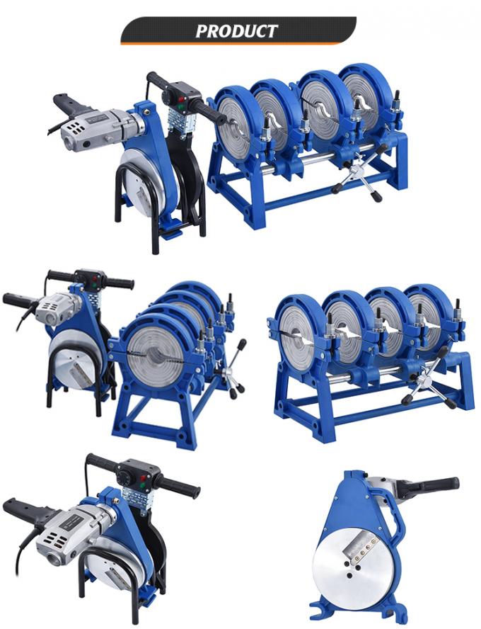 PE Pipe Cutting HDPE Pipe Electrofusion Welding Machine 80KG