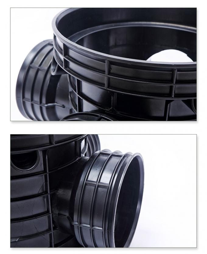 PE HDPE Plastic Inspection Chamber 200*110E Sewer Inspection Chamber ...
