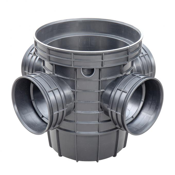 Groove Flow 90 Degree Inspection Chamber